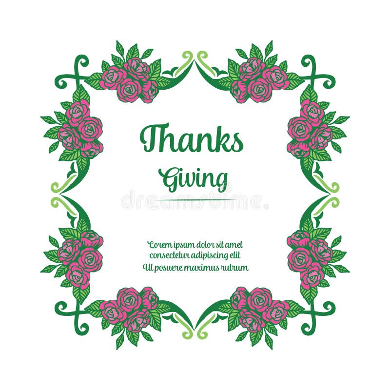 Design Element of Purple Flower Frame for Design Template Poster ...