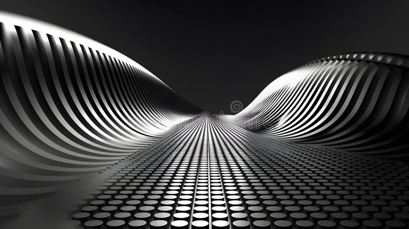 Design Element of Shiny Moving Lines Stock Illustration - Illustration ...