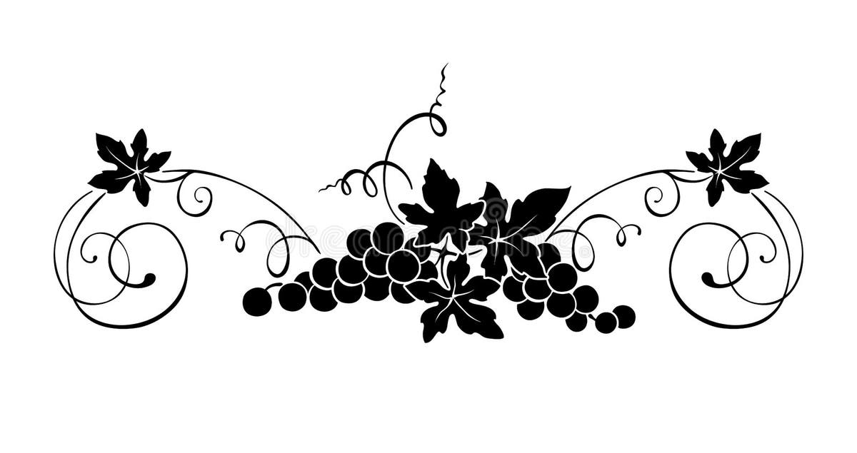 Floral Vine Swirls Stock Illustrations – 548 Floral Vine Swirls Stock ...