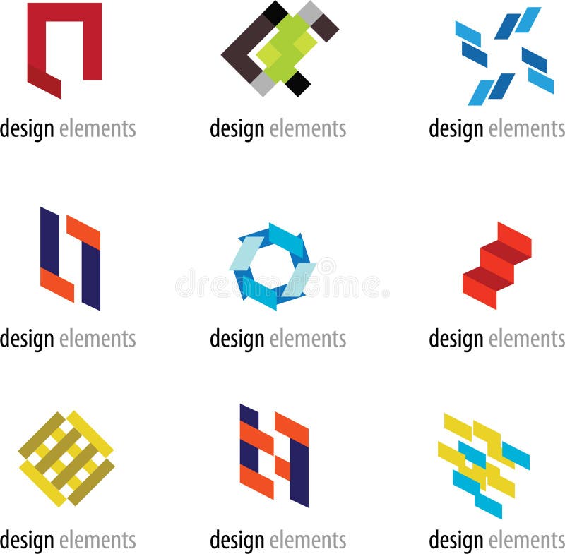 Design elements stock vector. Illustration of graphic - 13244171