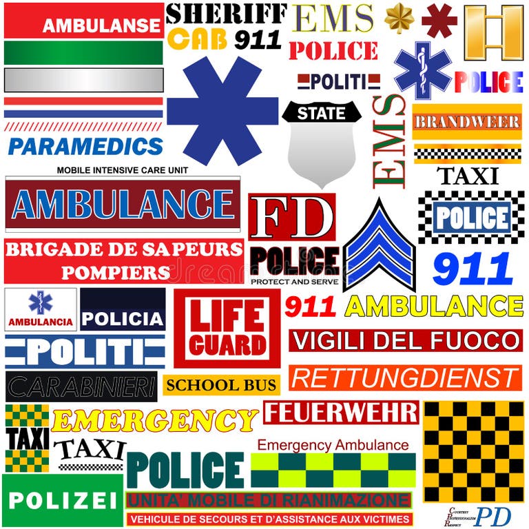 Police Design Elements Stock Illustrations – 9,891 Police Design ...