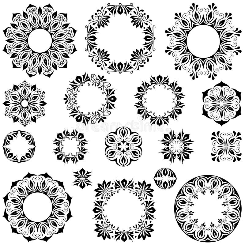 Design elements stock vector. Illustration of revival - 20629943