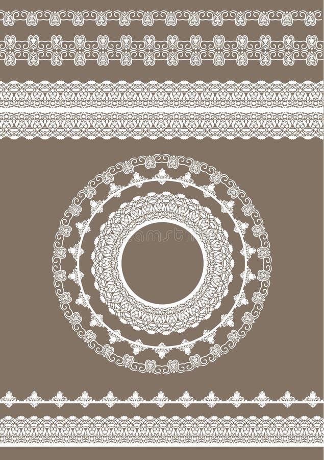 Henna Tattoo Flower Frame Doodle Vector Design Stock Vector ...