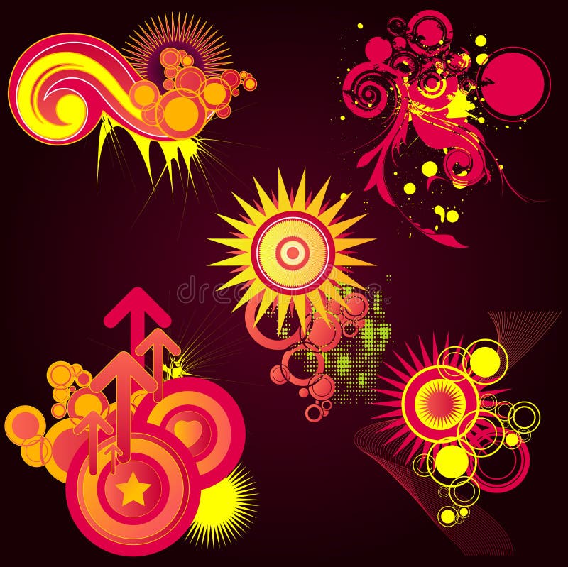 Design elements stock vector. Illustration of design, decorative - 4794442