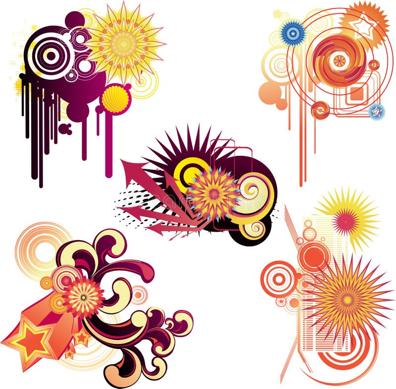 Design elements, vector stock vector. Illustration of stylization - 2275418