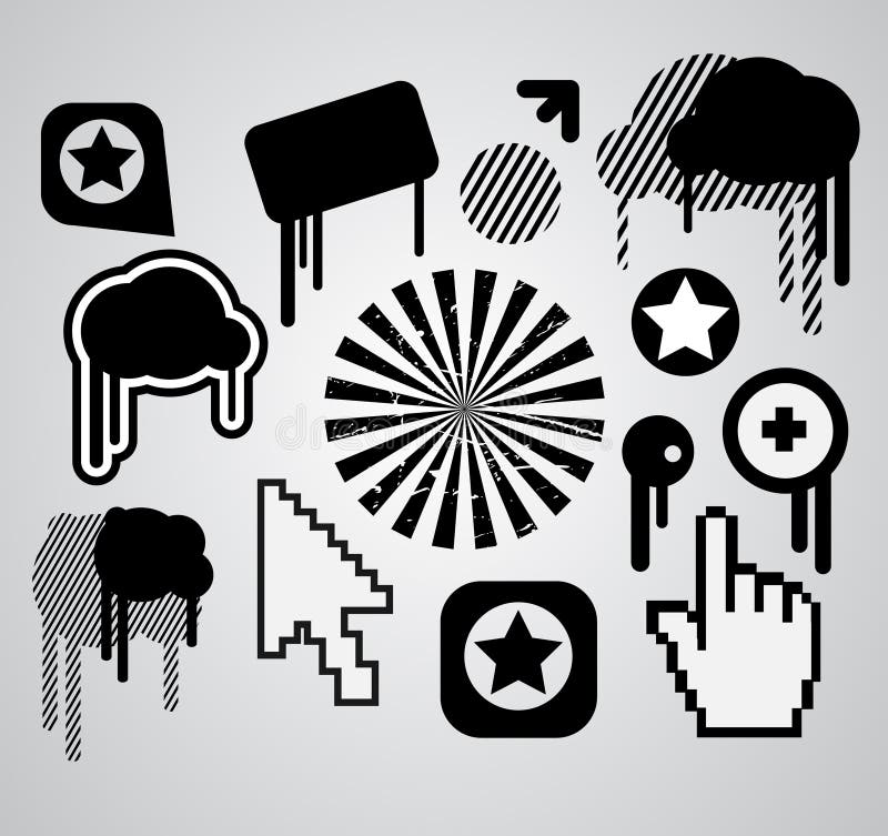 Design elements stock vector. Illustration of pattern - 6751576