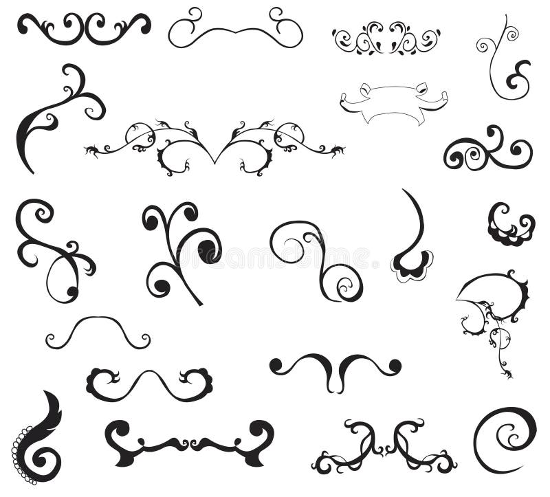 Design elements stock vector. Illustration of artistic - 7074376