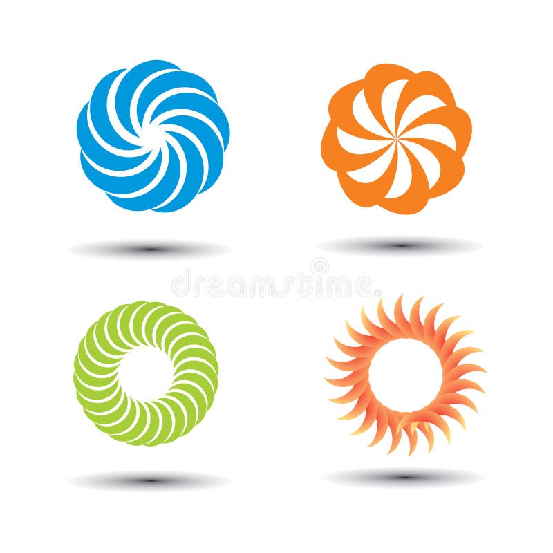 Company Logos / Logo Elements Stock Vector - Illustration of logos ...