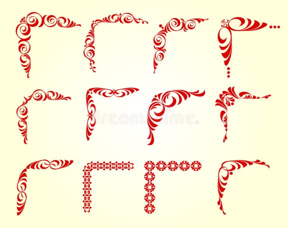 Accent Corners Stock Illustrations – 887 Accent Corners Stock ...