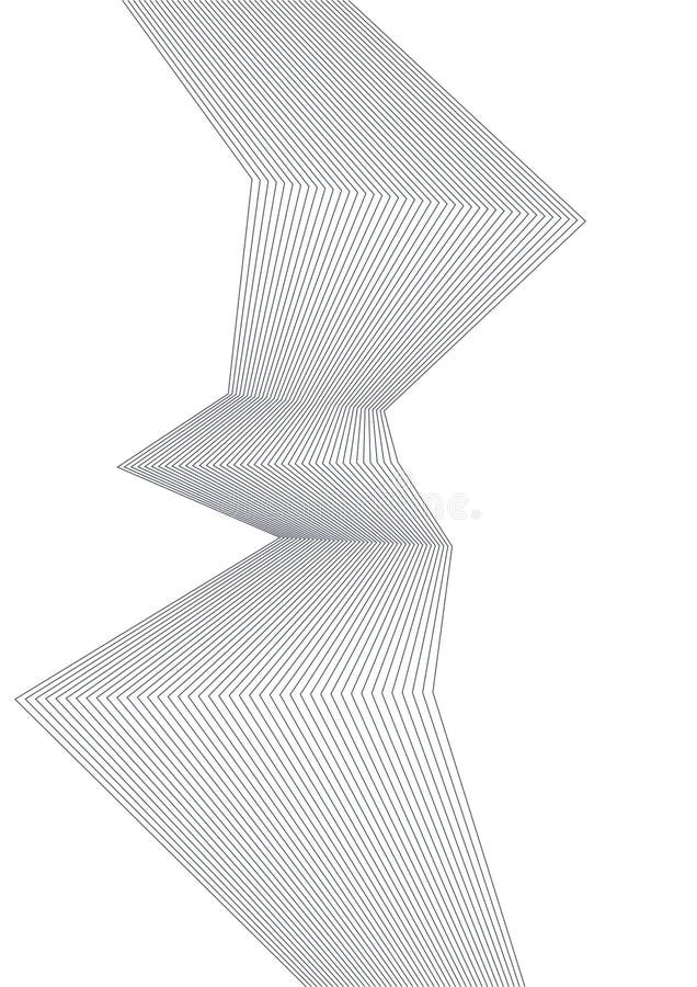 Design Element Poligonal from Many Parallel Lines13 Stock Vector ...