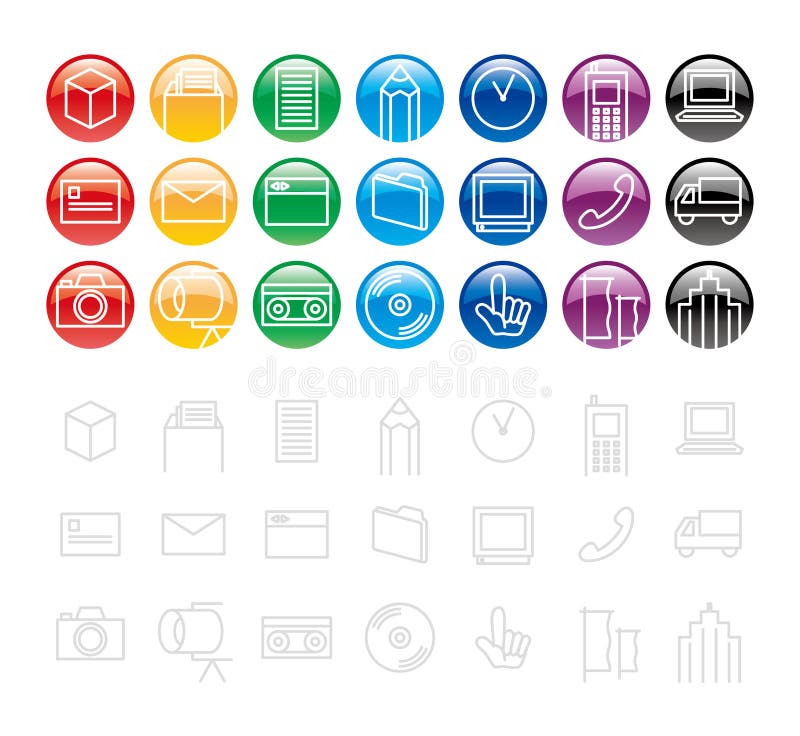 Design elements / icon stock vector. Illustration of black - 21171804