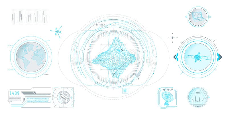 Design Elements for Infographic of Big Data. Stock Vector ...