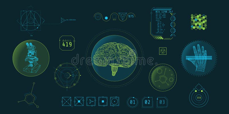 Design Elements for Infographic of Data Communication. Stock Vector ...