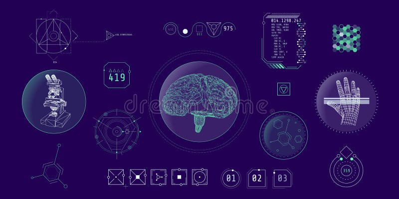 Design Elements for Infographic of Data Communication. Stock Vector ...