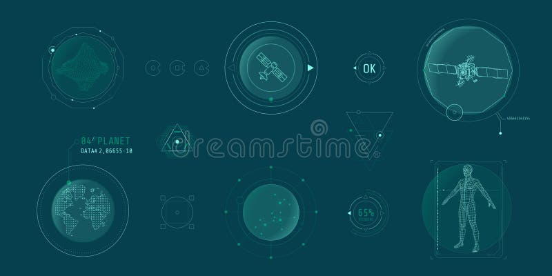 Design Elements for Infographic of Data Communication. Stock Vector ...