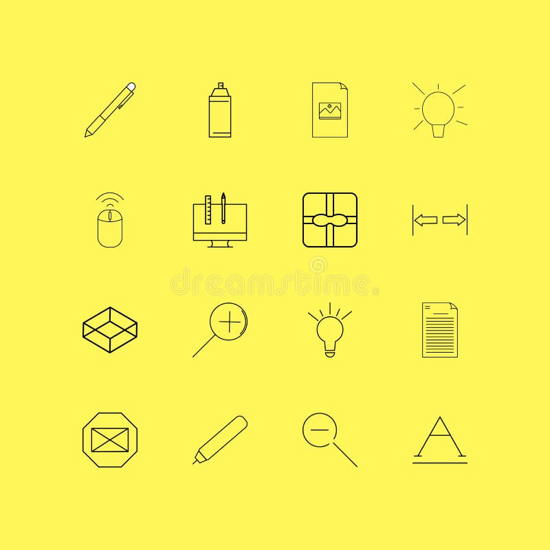 Devices linear icon set. stock vector. Illustration of icons - 109920318
