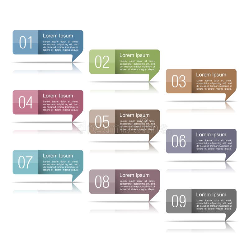 Infographic Concept - Creative Design - Pencil Ill Stock Vector ...