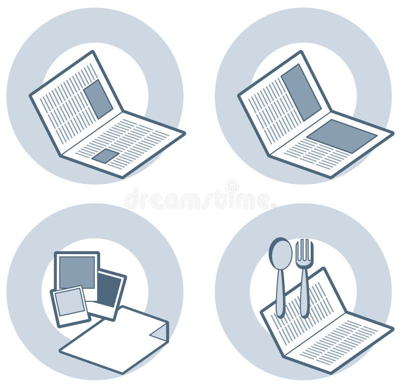 Design Elements p. 4k stock vector. Illustration of newspaper - 253121