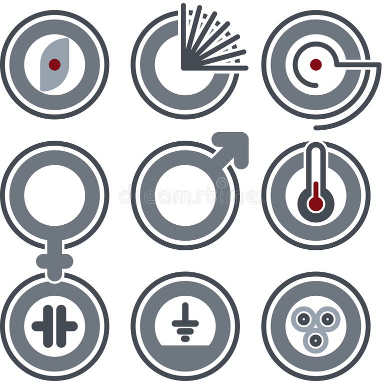 Red Indicator Elements Stock Illustrations – 1,042 Red Indicator ...