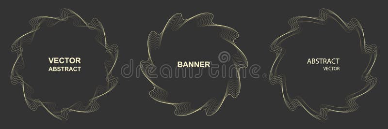 Design Elements. Ring Circle Elegant Frame Border. Stock Vector ...