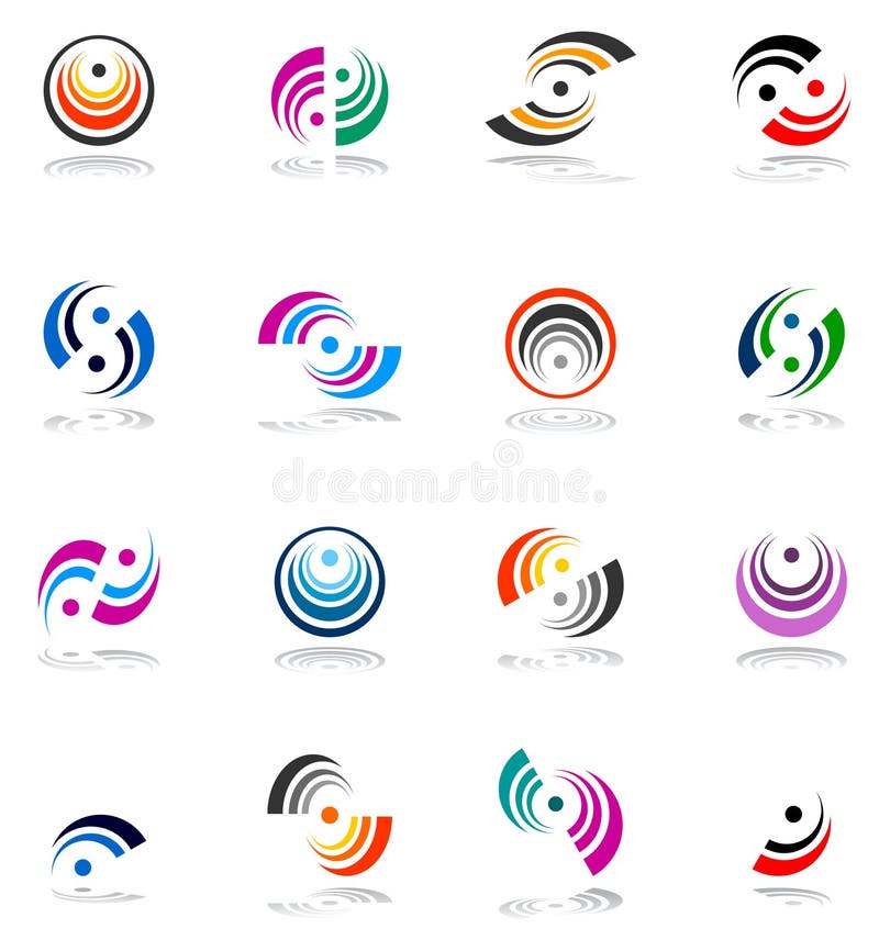 Infinity, Logo, Symbol, Modern Abstract Infinity Set of Collections ...