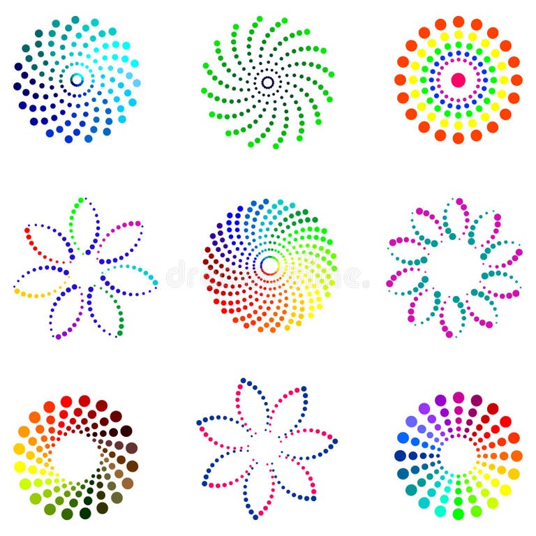 Elements Rotation Pattern Stock Illustrations – 5,582 Elements Rotation ...