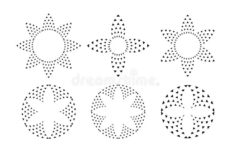 Triangle Dots Patterns Stock Illustrations – 2,773 Triangle Dots ...