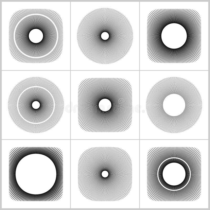 Design elements set stock vector. Illustration of circle - 146586982