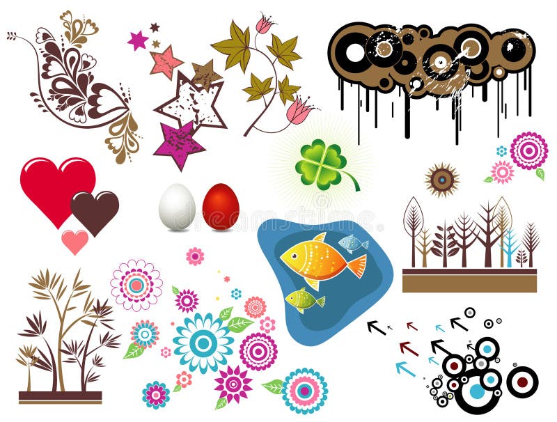 Vector Bamboo Design Elements Stock Illustrations – 3,190 Vector Bamboo ...