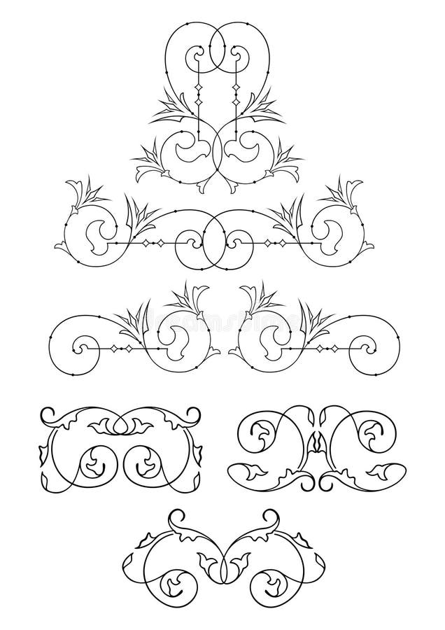 Design elements vector stock vector. Illustration of branch - 5634369