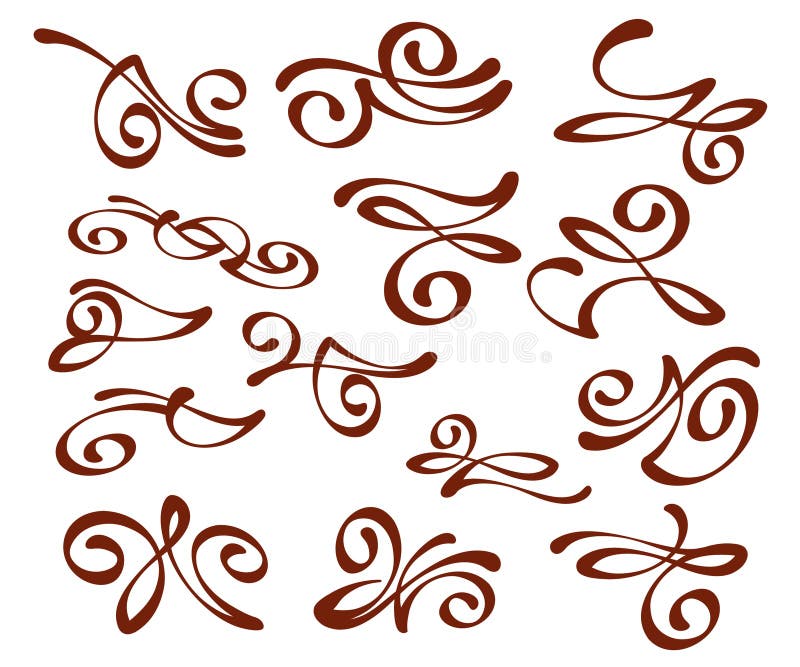 Design Elements. Vector Illustration.Brown . Stock Vector ...