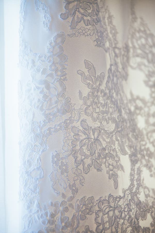 Design Elements White Embroidered Lace Stock Image - Image of flare ...