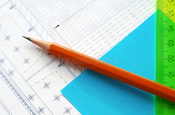 Design. Engineering stock image. Image of outline, draft - 941175