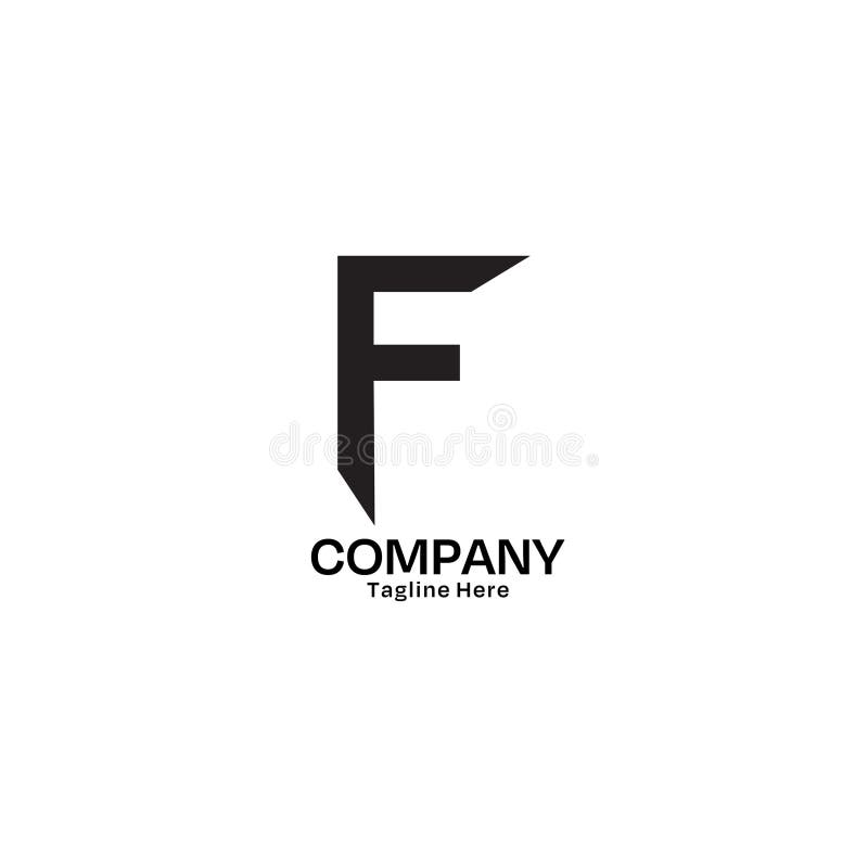 Exclusive Letter F Logo Design Templates Stock Illustration ...