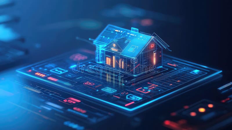Design Exploded View of Smart Home Dashboard Infographic Stock ...