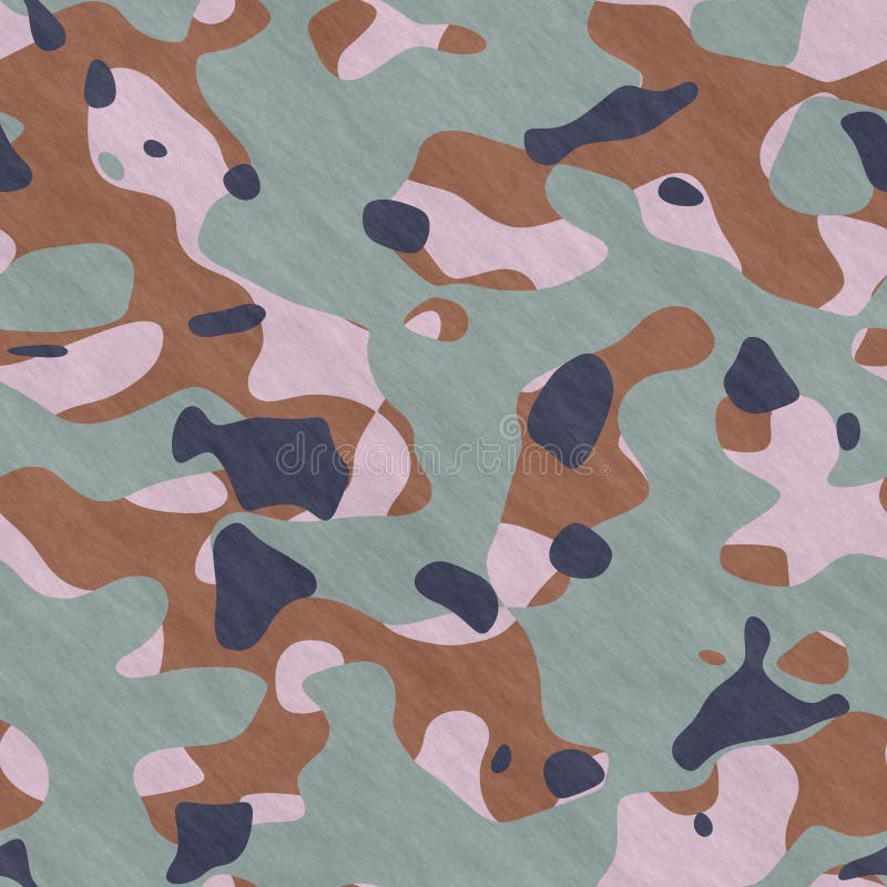 Abstract Camouflage Pattern Stock Illustration - Illustration of ...