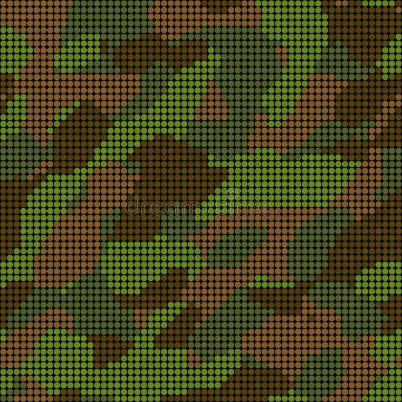 Abstract Camouflage Pattern Stock Illustration - Illustration of army ...