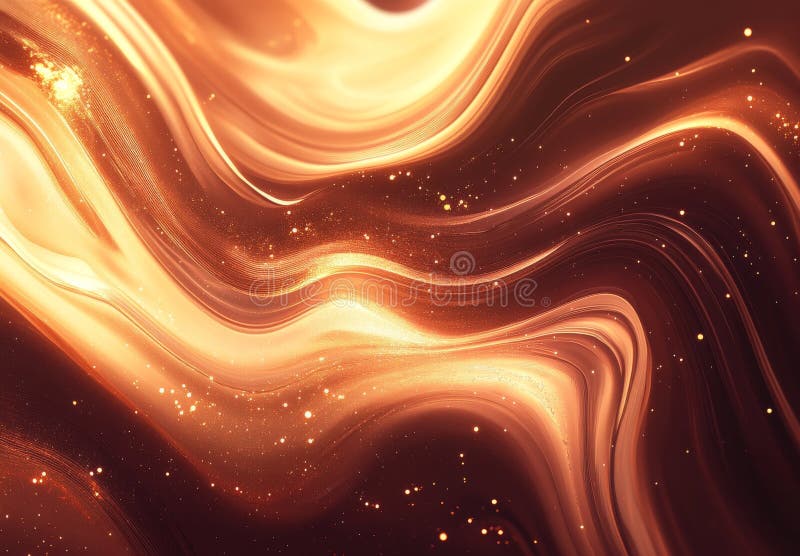 The Design Features an Abstract Texture with a Gradient Brown and ...