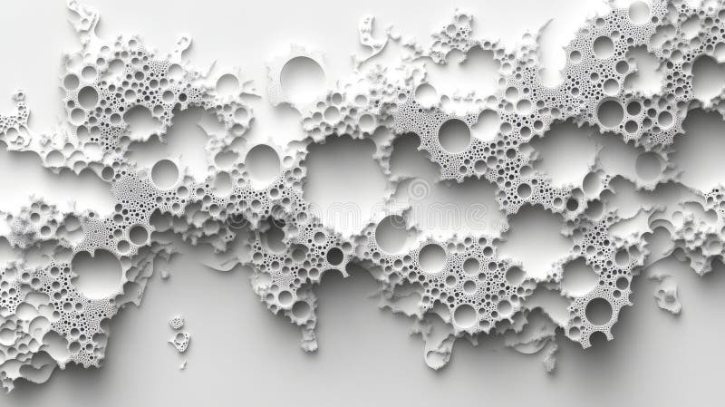 The Design Features an Abstract Topographic Map Set Against a Light ...