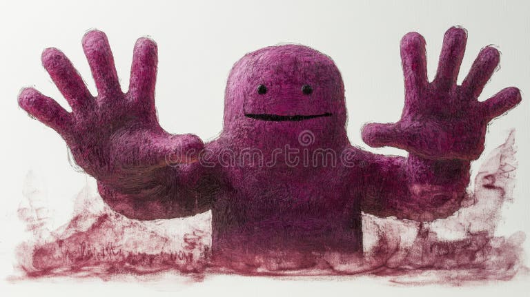 This Design Features a Grunge Style Typography with a Red Splatter ...