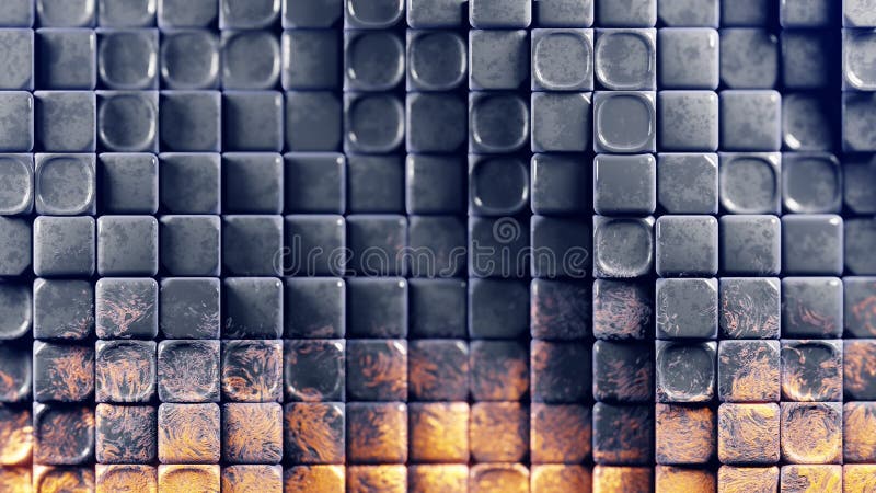 This Design Features a Modern and Sleek Abstract Cubic Pattern with a ...