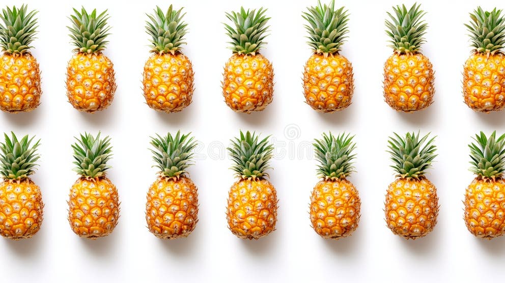 The Design Features a Pineapple Texture with a Repeating Pattern of ...
