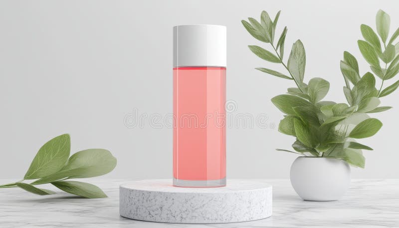 Elegant Mockup of a Minimalist Perfume Bottle with Stylish Branding ...
