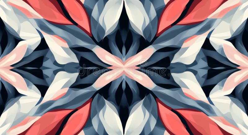 Design Featuring Abstract Geometric Patterns with Bold Colors and ...