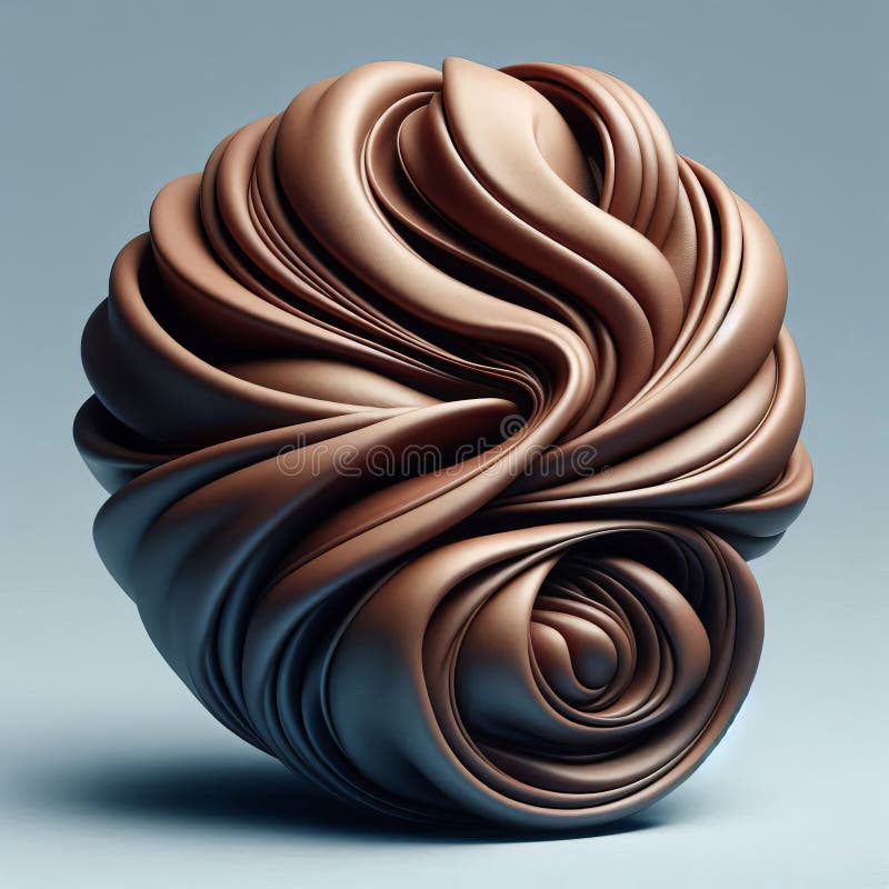 A Design Featuring Leather in a Surreal Abstract Form the Leathe Stock ...