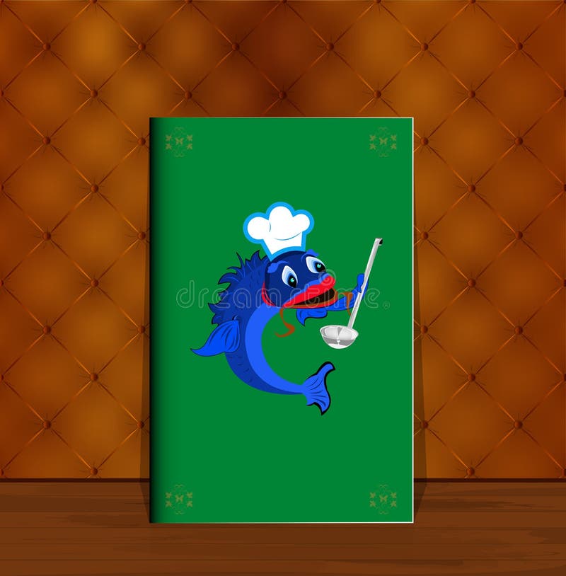 Design fish menu stock vector. Illustration of bistro - 29097687