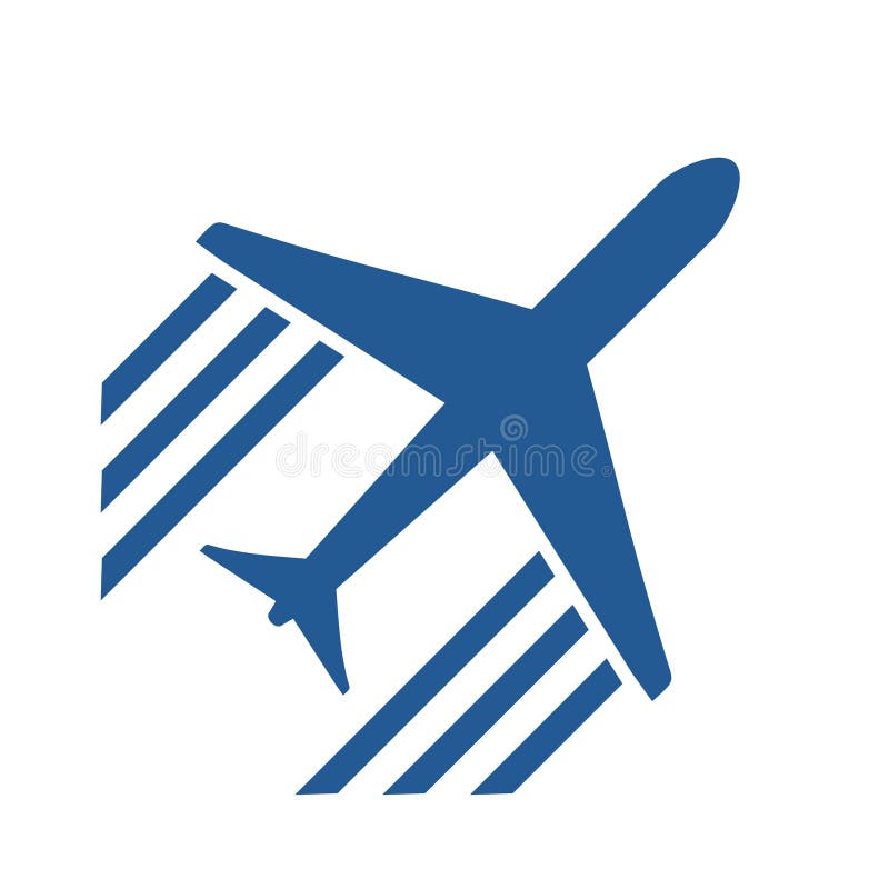 Design of Flying Plane Icon Stock Vector - Illustration of ...