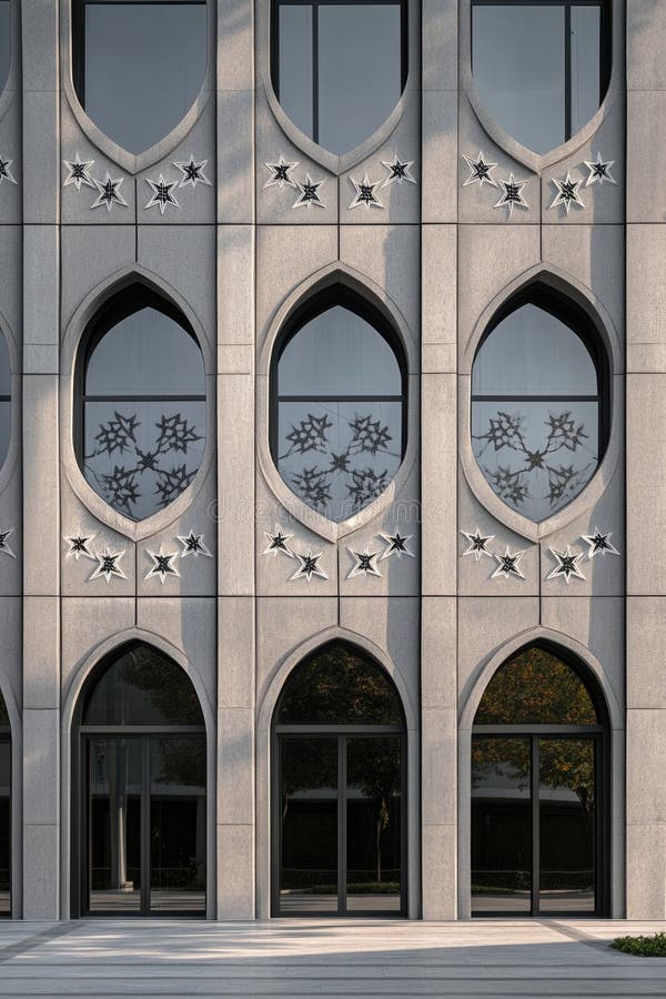 Design-Focused High Rise Building Stock Photo - Image of building ...