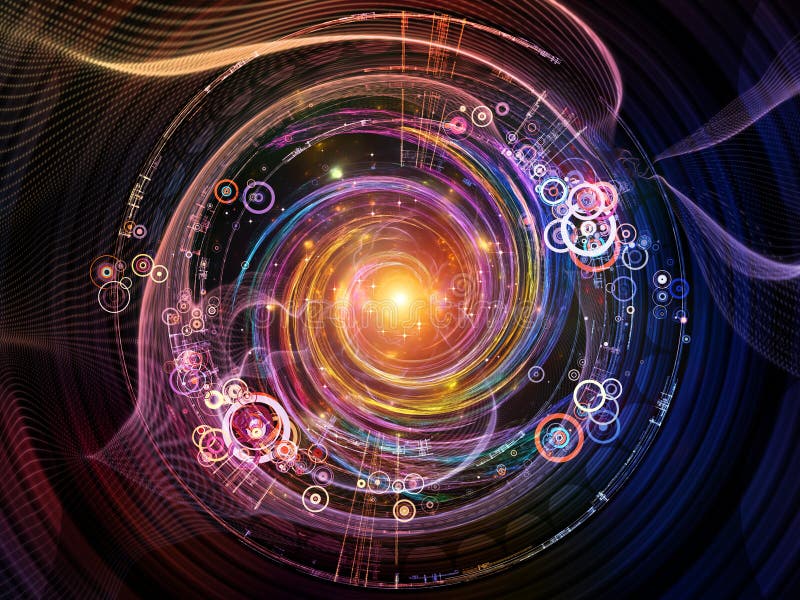 Circular Design stock illustration. Illustration of flow - 123550552