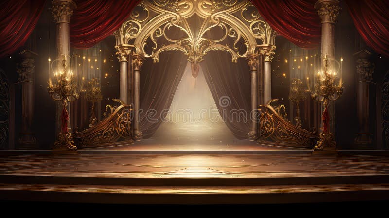 Design Frame Award Background Stock Illustration - Illustration of ...